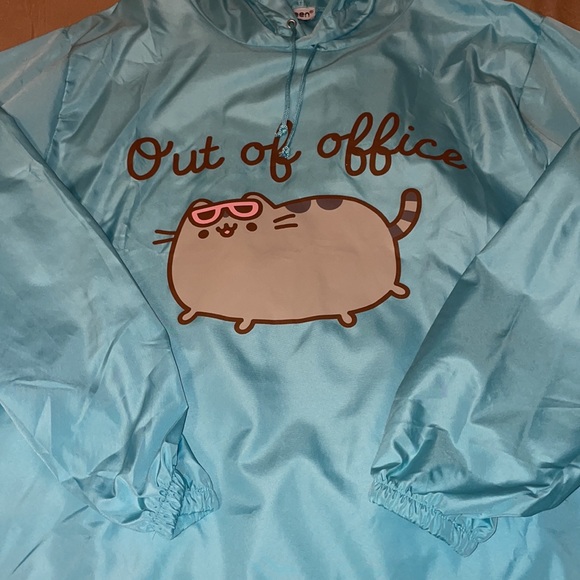 Pusheen | Jackets & Coats | Pusheen Out Of Office Windbreaker | Poshmark